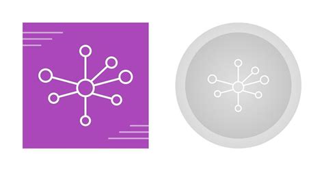 Molecular Structure Vector Icon 27343752 Vector Art At Vecteezy