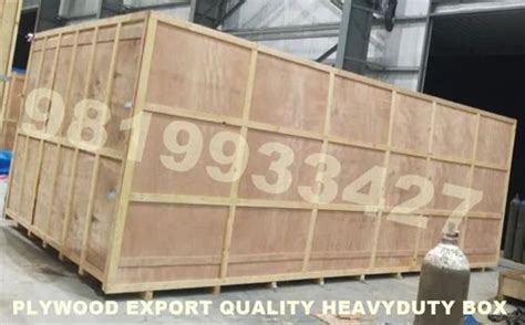Fumigated Wooden Boxes For Export At ₹ 55sq Ft Packaging Box In