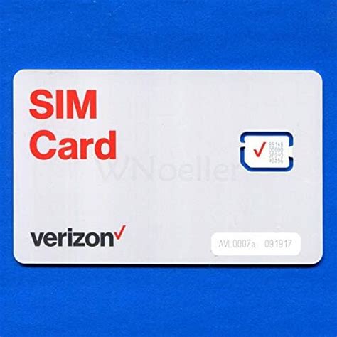 Amazon Com Verizon Wireless 5G LTE SIM Card With NFC Nano Sized 4FF 5G Nano Sized SIM 1