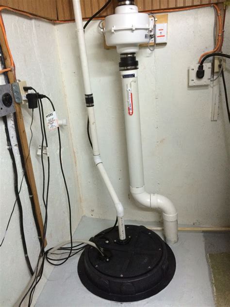 Radon Mitigation With Radon Sump Dome Cover