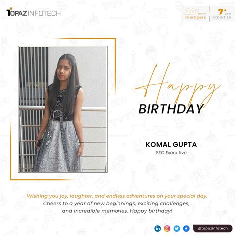 topaz infotech on linkedin topazinfotech ithub celebrate birthday