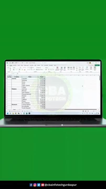 How To Set The Right Number In Excel With Formula Cba Infotech