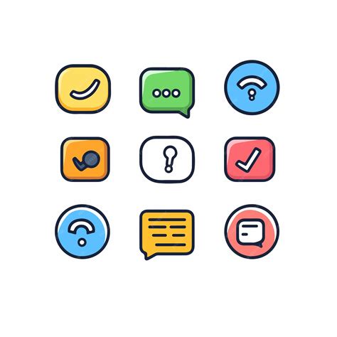Faq Questions And Answers Icon Line Glyph Premium Ai Generated Vector
