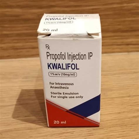 Propofol Injection 20ml At ₹ 58 5 Vial In Amritsar Id 2850328082373