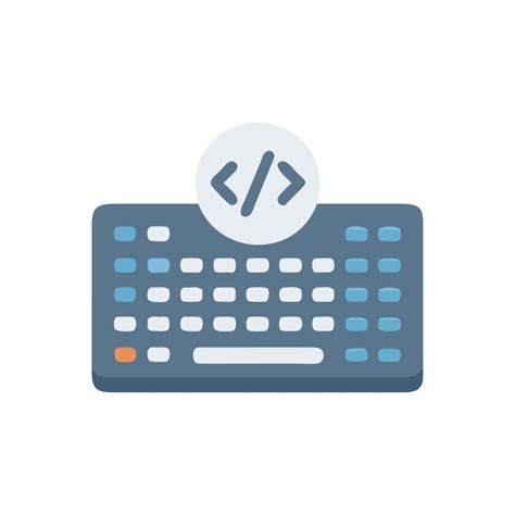 Creative Coding Keyboard Icon For Online Learning 57076529 Vector Art At Vecteezy