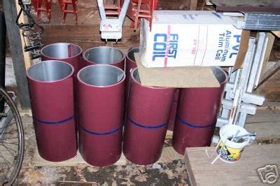 Vinyl Coated Aluminum Coil Stock Cranberry Color 50ft 20349740