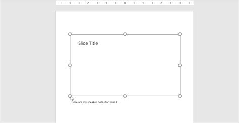 Print The Speaker Notes In PowerPoint