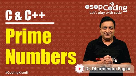 Program To Check Prime Number Cc For Beginners C Tutorial Lecture53 Youtube