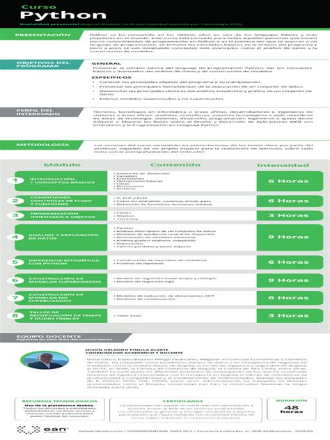 curso en python pdf python lenguaje de programación programa de