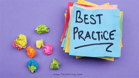 Best Practices For Test Creation And Customization