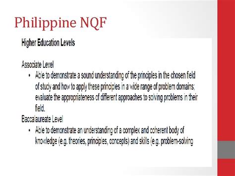 The Asean Qualifications Reference Framework Guide To Quality