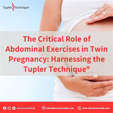 Abdominal Exercises In Twin Pregnancy Tupler Technique Julie Tupler