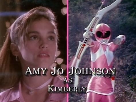 Amy Jo Johnson As Kimberly Mighty Morphin Power Rangers 8 28 93