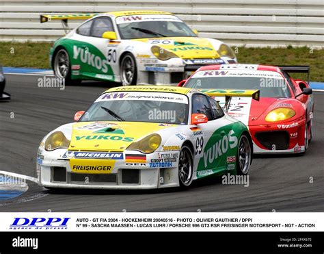 Auto Gt Fia 2004 Hockenheim 20040516 Photo Olivier Gauthier