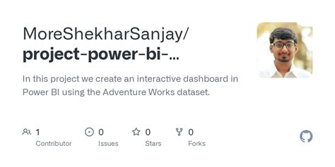 GitHub MoreShekharSanjay Project Power Bi Dashboard In This Project We Create An Interactive