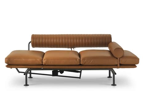 Up And Down Powered Sofa Chaise Longue Leather Covered Di Lusso Made In