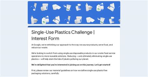 Syed Shaheer A On Linkedin Single Use Plastics Challenge Interest Form