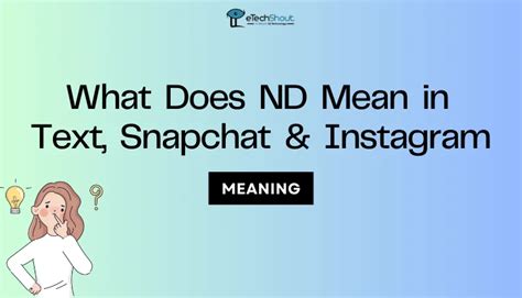 What Does ND Mean In Text EXPLAINED