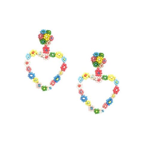 Taylor Swift Heart Earrings Sublime Mishky Beaded Jewelry Beaded