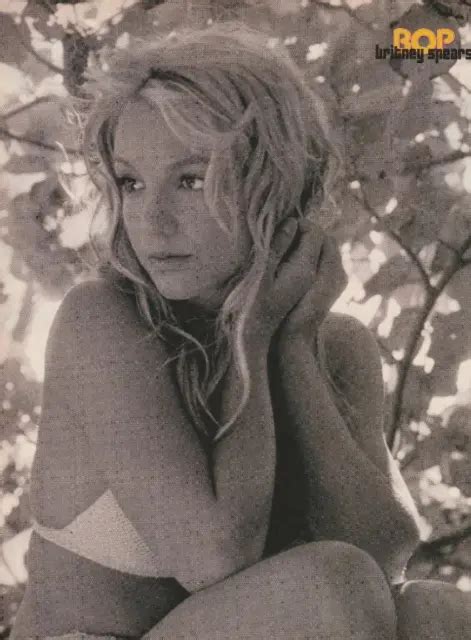 BRITNEY SPEARS TEEN Magazine Pinup Clipping Sex Bra Tree Jean Shorts Bop Pix 9 53 PicClick UK