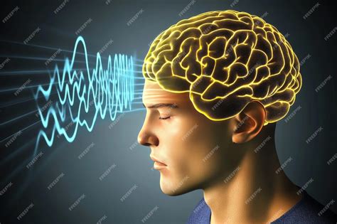 Cognitive Transmission Neural Pathway And Cognitive Flexibility Man And Glowing Brain