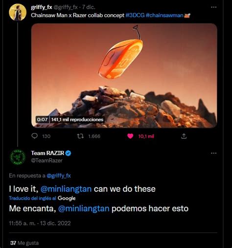 La Respuesta De Razer Al Video Del Mouse De Pochita Link En Comentario R Losfragmentados