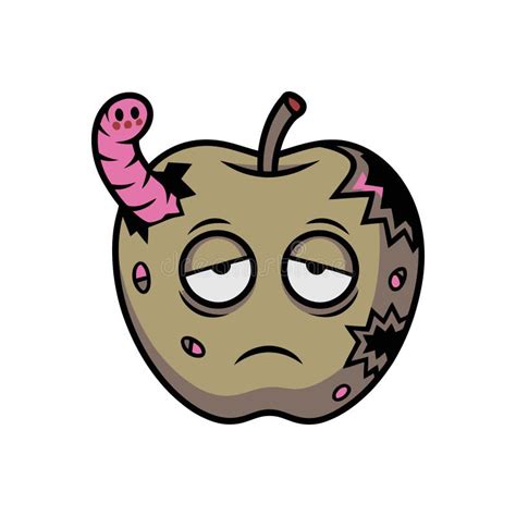 Rotten Apple Stock Illustrations 850 Rotten Apple Stock Illustrations