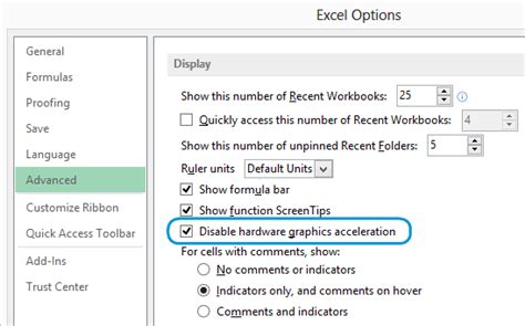 How To Disable Animation In Excel 2016 2013 2010