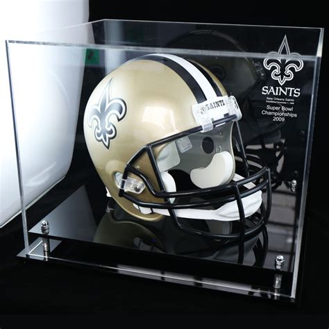 New Orleans Saints Nfl Helmet Acrylic Display Case