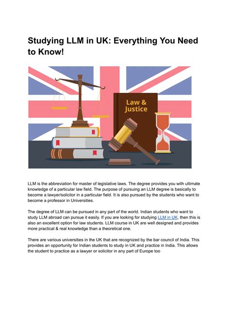 Ppt Llm In Uk Powerpoint Presentation Free Download Id 12357448