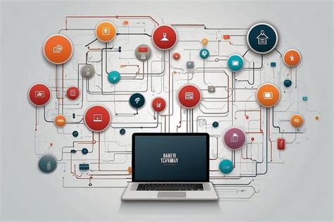 Premium Photo Cloud Computing Concept On Different Electronic Devices