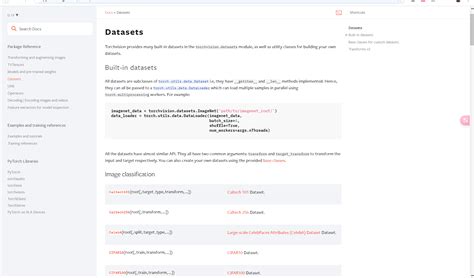 Torch Vision中的数据集使用 Awei040519 博客园