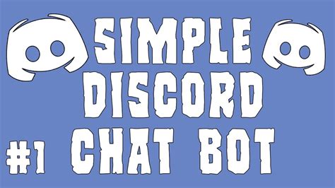 how to make a discord chat bot vb 1 youtube