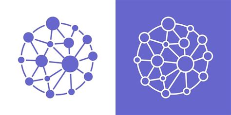 Premium Vector Logo Design Abstract Global Technology Connection Icon Vector Illustration