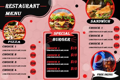 Design Incredible Menu Designs For Your Restaurant Or Business By