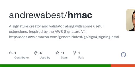 Github Andrewabesthmac A Signature Creator And Validator Along With Some Useful Extensions