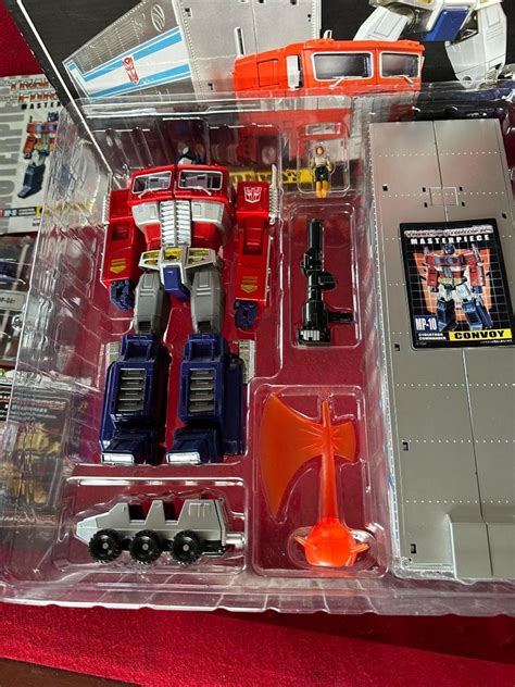 Takara Tomy Masterpiece Transformers Mp 10 Convoy Optimus Prime Hobbies And Toys Toys And Games On