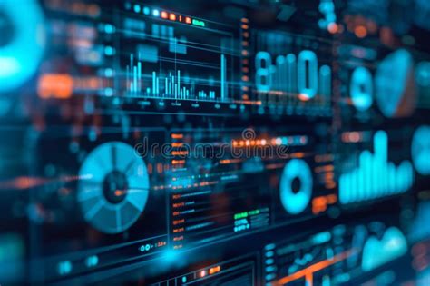 A Colorful Display Of Data Analytics With Various Graphs And Charts