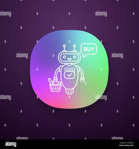 Online Customer Service Chatbot App Icon Uiux User Interface Talkbot