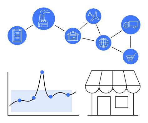 Supply Chain Analytics Vector Images Over 1000