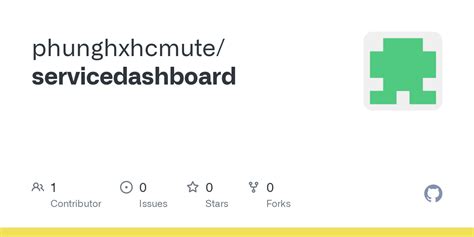 Github Phunghxhcmuteservicedashboard