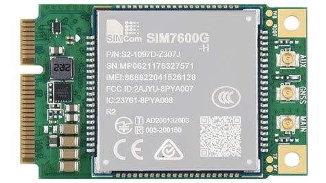 Sim7600g H The 4g And Gnss Communication Module For Iot And More