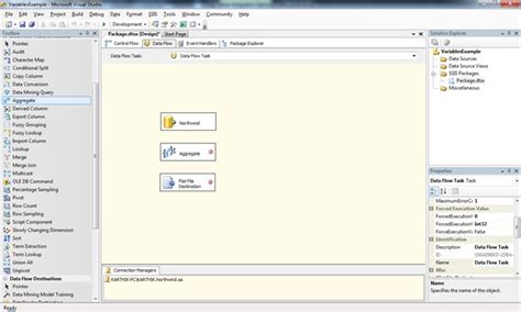 Sql Server Integration Services Ssis Aggregate Count