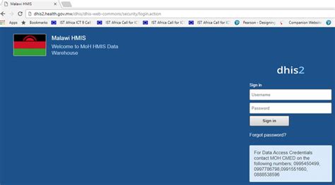 8 Cropped Screenshot Of The Dhis2 Instance At Com Download Scientific Diagram