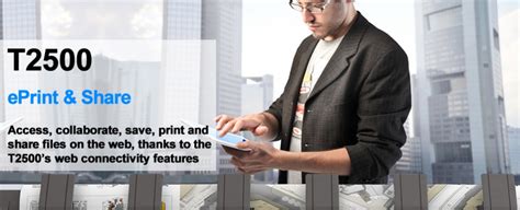 Designjet T2500 Eprinter And Scanner Hp Plotter