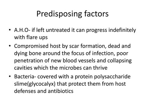 Chronic Osteomyelitis 1pptx