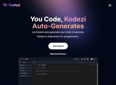 Kodezi 20 Grammarly For Developers