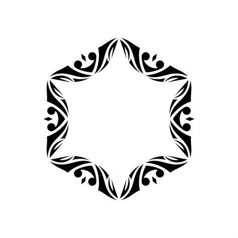 Vector Ornament Template Design Logo Modern Ornament Vector For Wedding Invitation Background