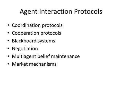 ppt multiagent systems powerpoint presentation free download id