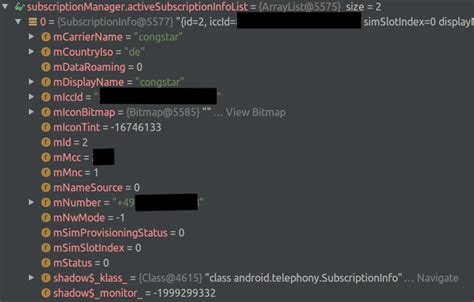 Android Read Sim Card Name Stack Overflow
